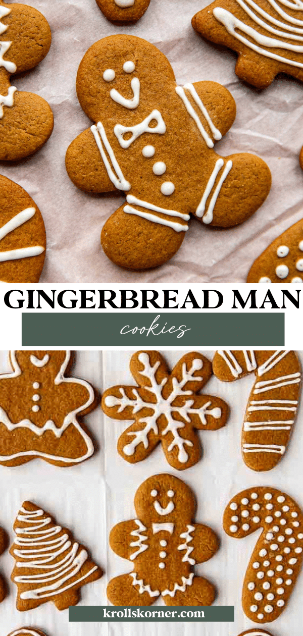 Gingerbread Man Cookies • Kroll's Korner