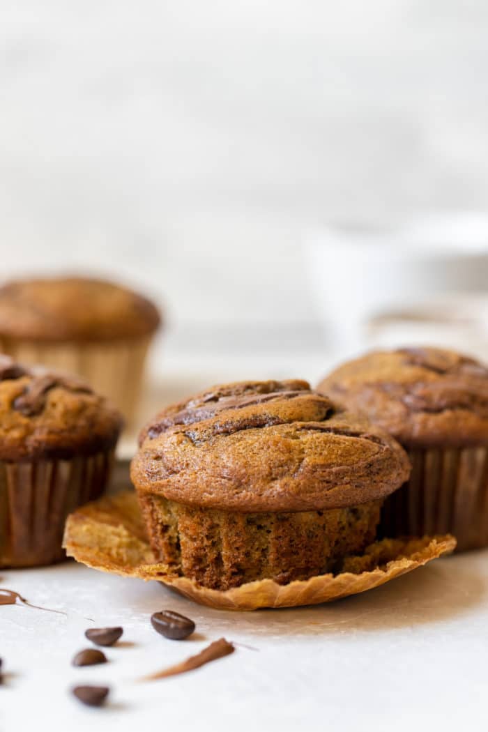 Banana Nutella Muffins • Kroll's Korner