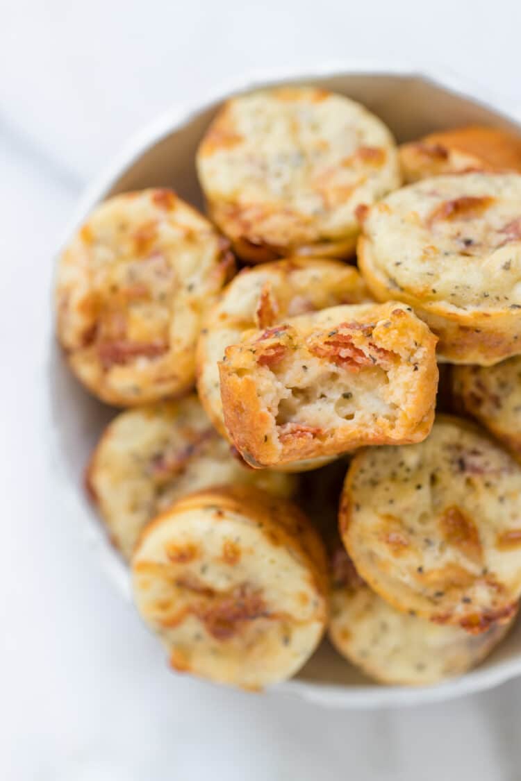 Italian Pizza Bites (Homemade and Cheesy!) - Kroll's Korner