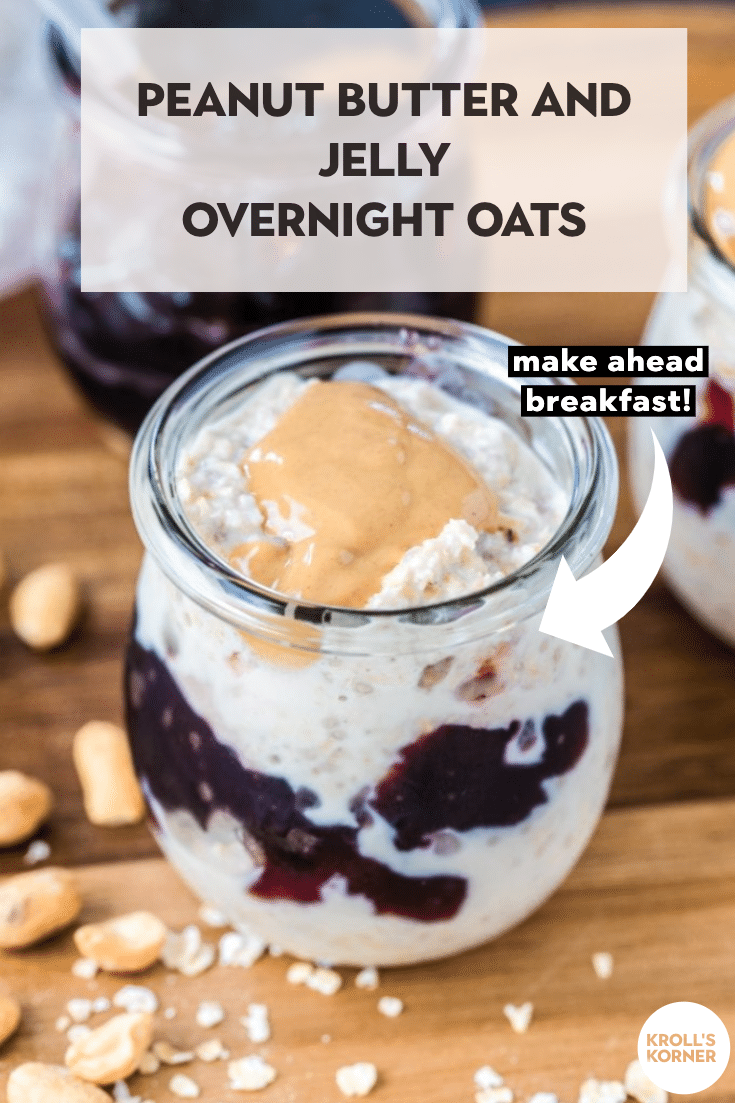 Overnight Blueberry Oats (Vegan, Dairy-Free options) - Kroll's Korner