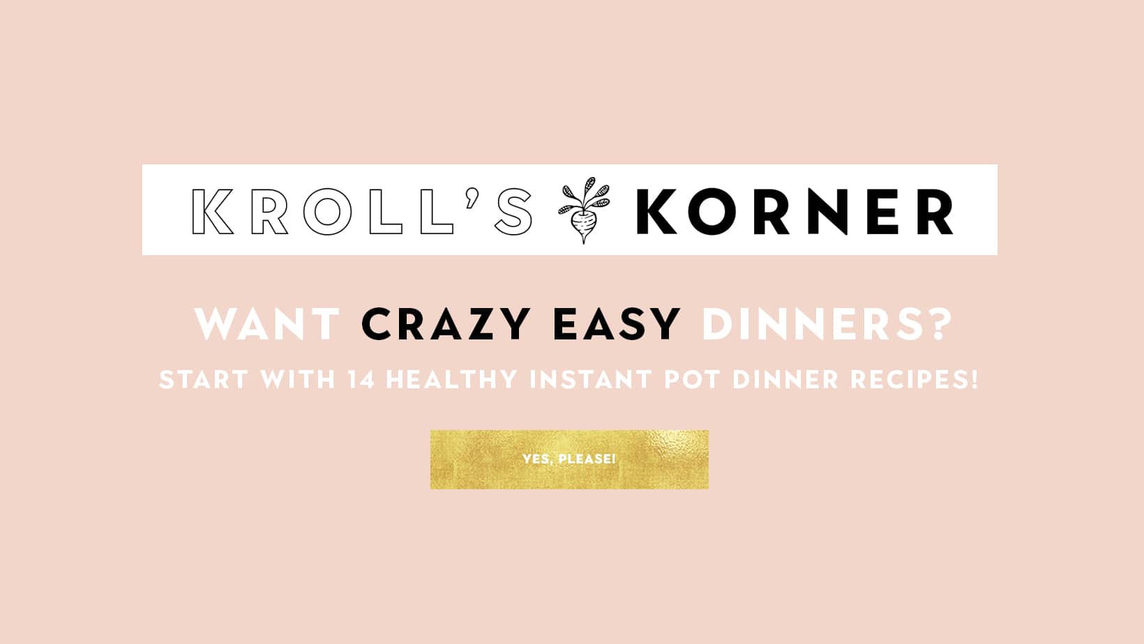 QUICK LINKS • Kroll's Korner