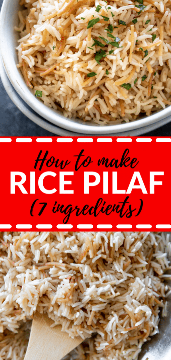 How To Make Rice Pilaf (7 ingredients) Kroll's Korner