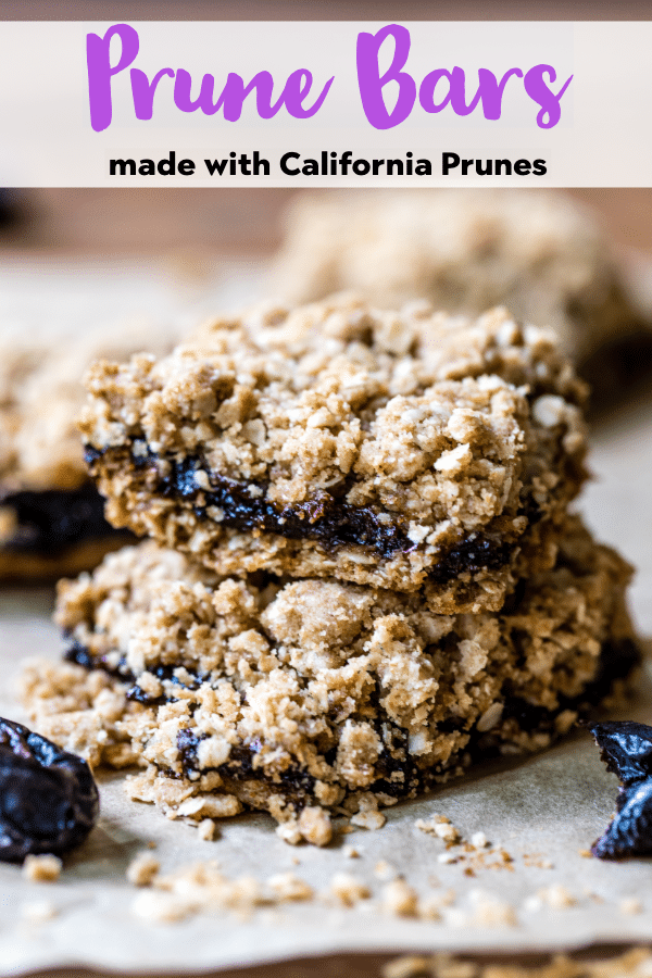 Easy California Prune Oatmeal Squares • Kroll's Korner