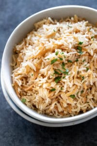 How To Make Rice Pilaf (7 ingredients) Kroll's Korner