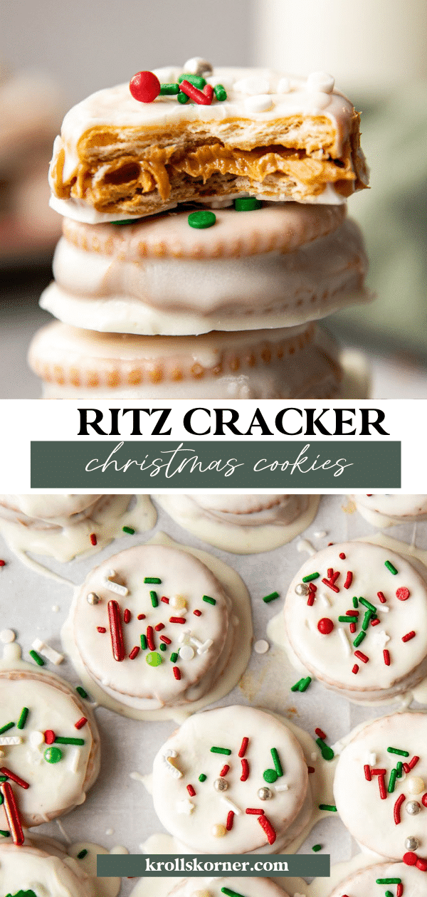Ritz Cracker Christmas Cookies • Kroll's Korner