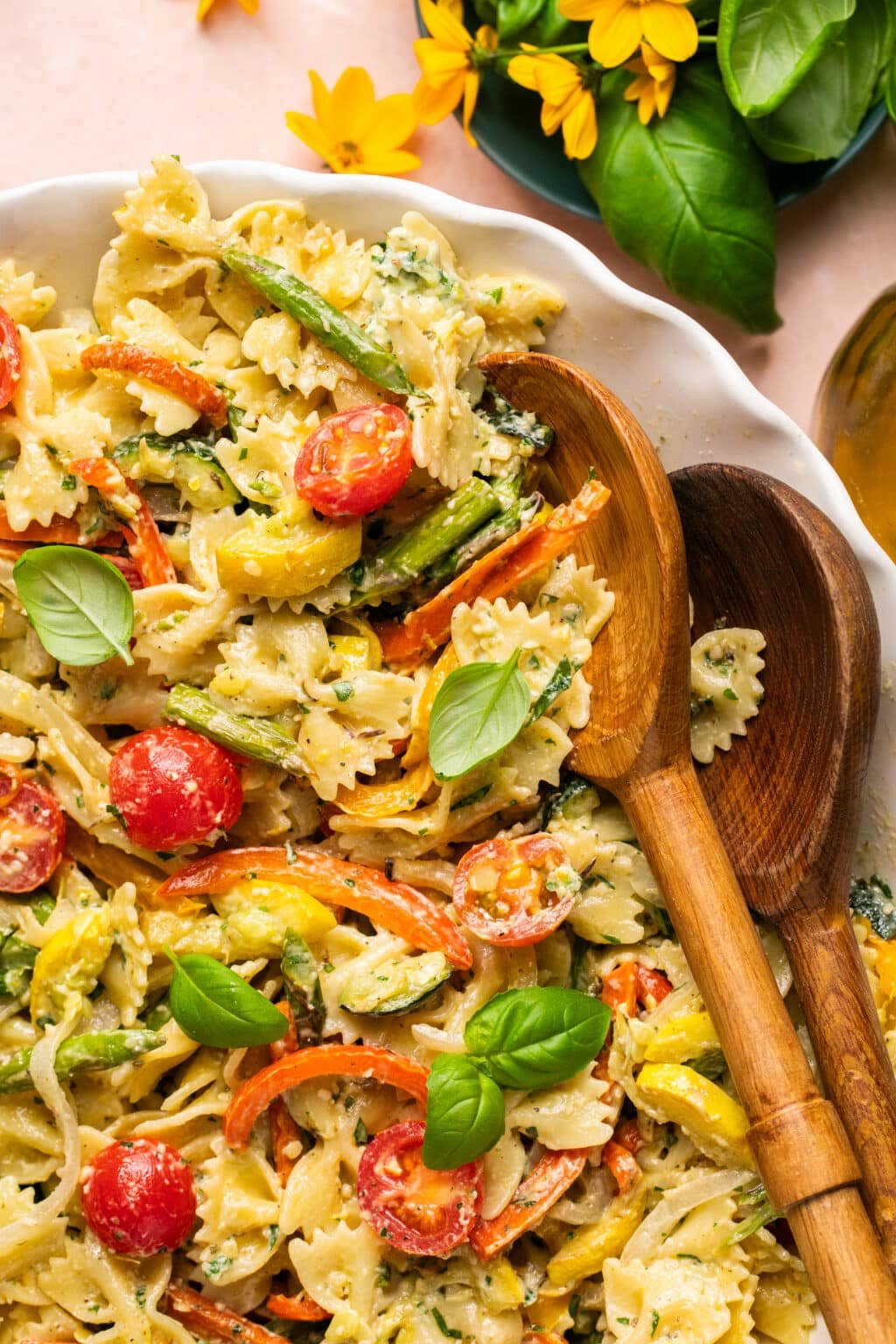 Pasta Primavera with Roasted Veggies