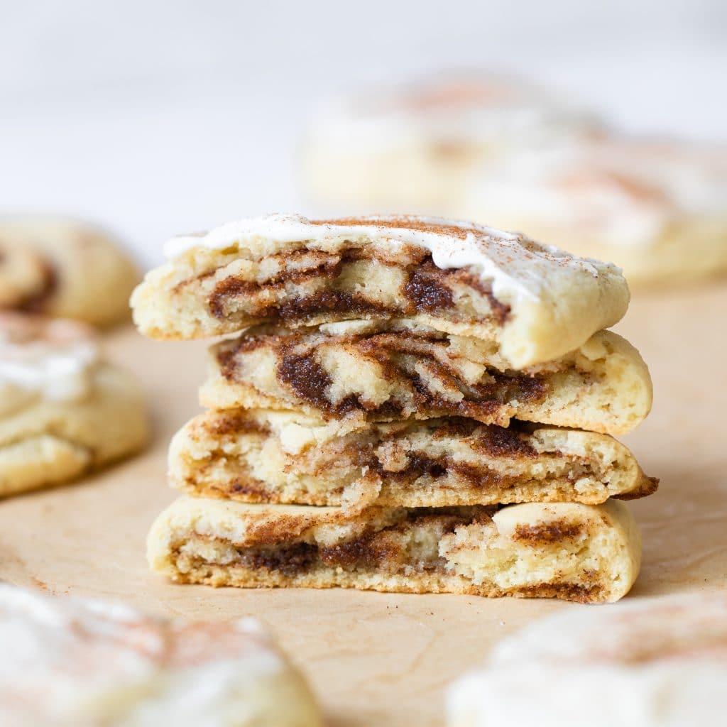 Cinnamon Roll Cookies • (VIDEO) • Kroll's Korner