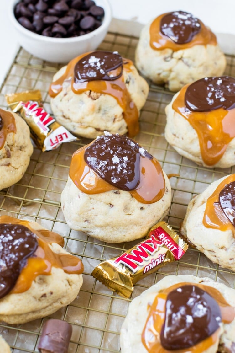 Epic Twix Cookies • Kroll's Korner