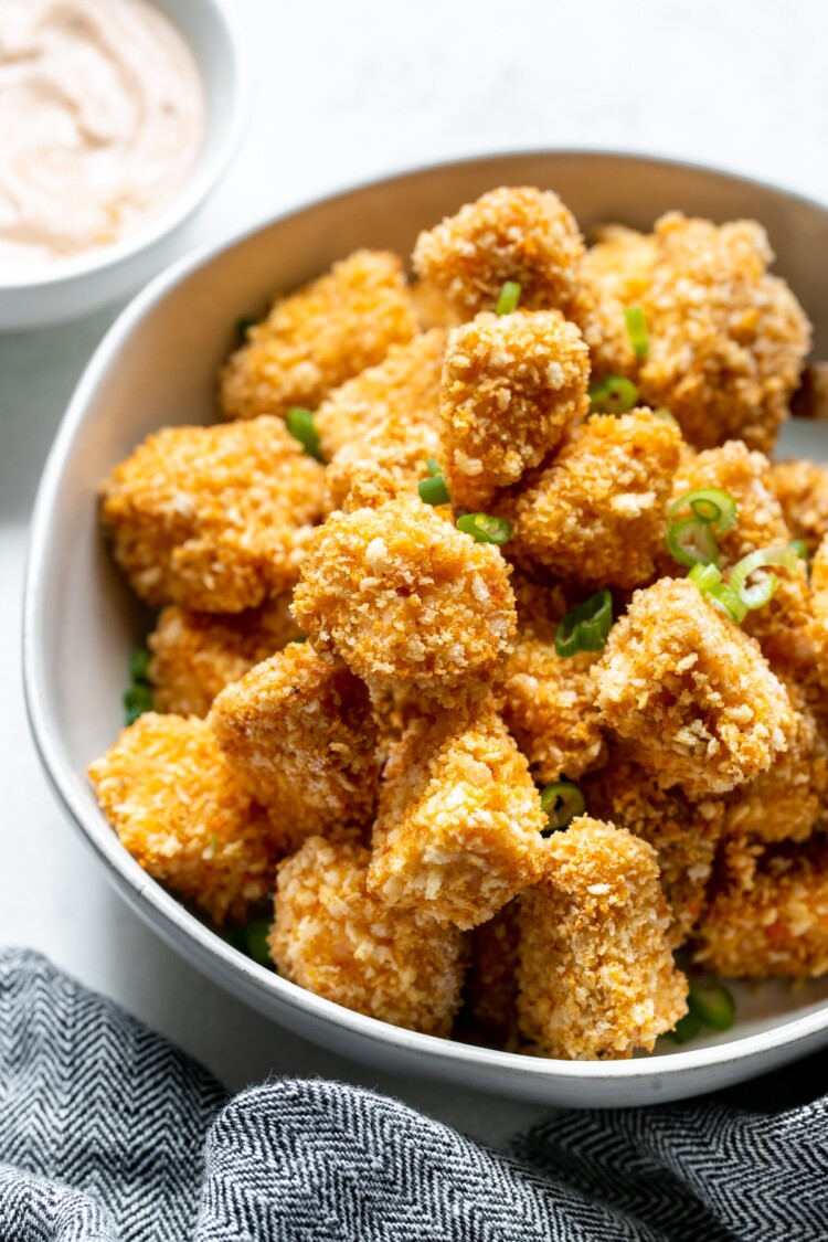 Salmon Nuggets with Bang Bang Sauce • Kroll's Korner