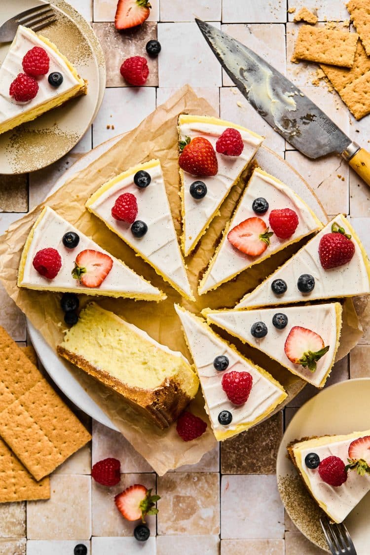 Our Favorite Classic Cheesecake Recipe • Kroll's Korner