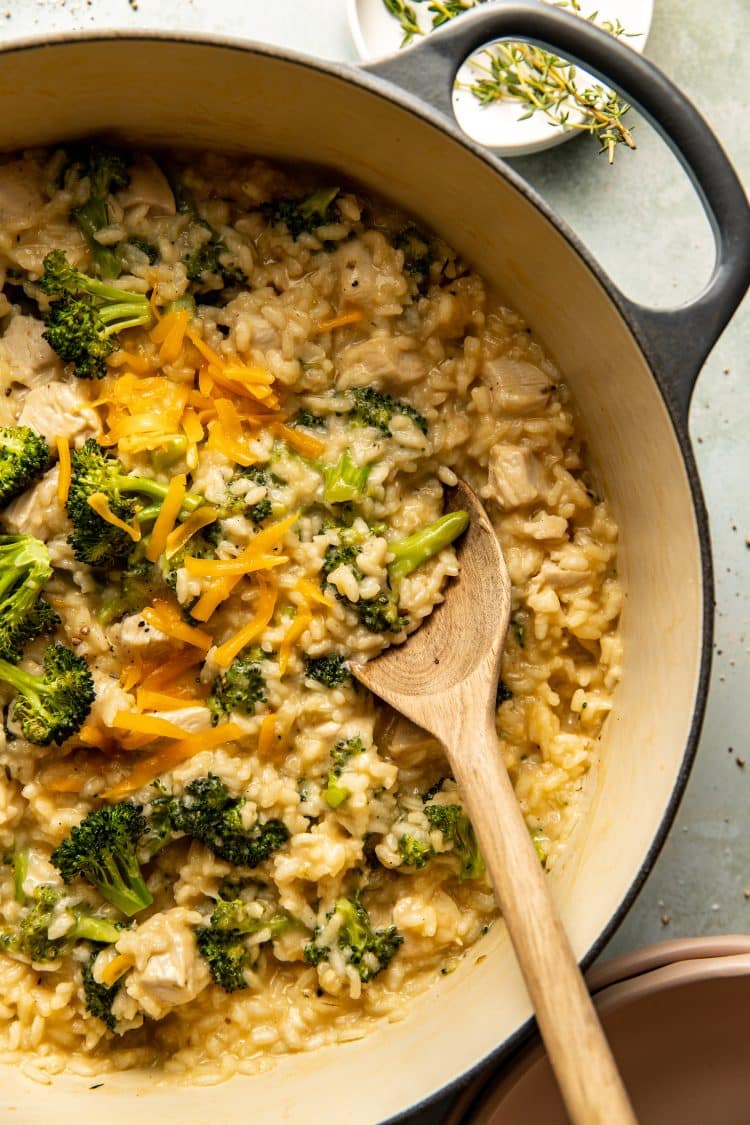 Chicken Risotto with Broccoli • Kroll's Korner