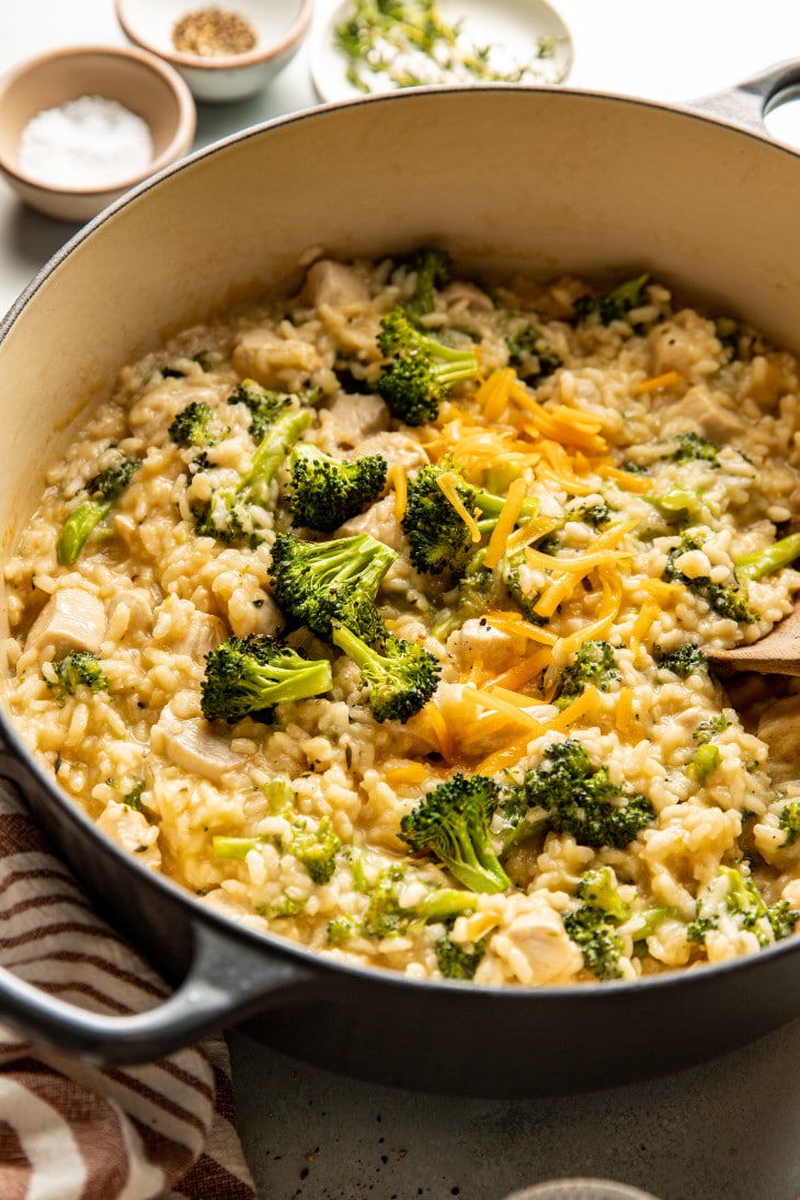 Chicken Risotto with Broccoli • Kroll's Korner