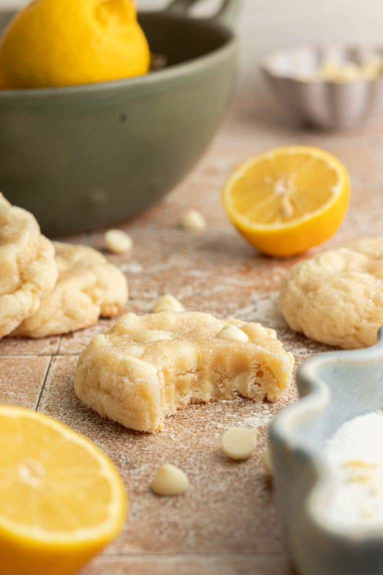 Lemon White Chocolate Chip Cookies