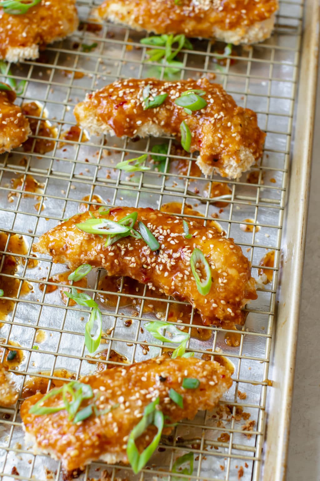 Crispy Sesame Chicken (Baked, Not Fried!) |Kroll's Korner