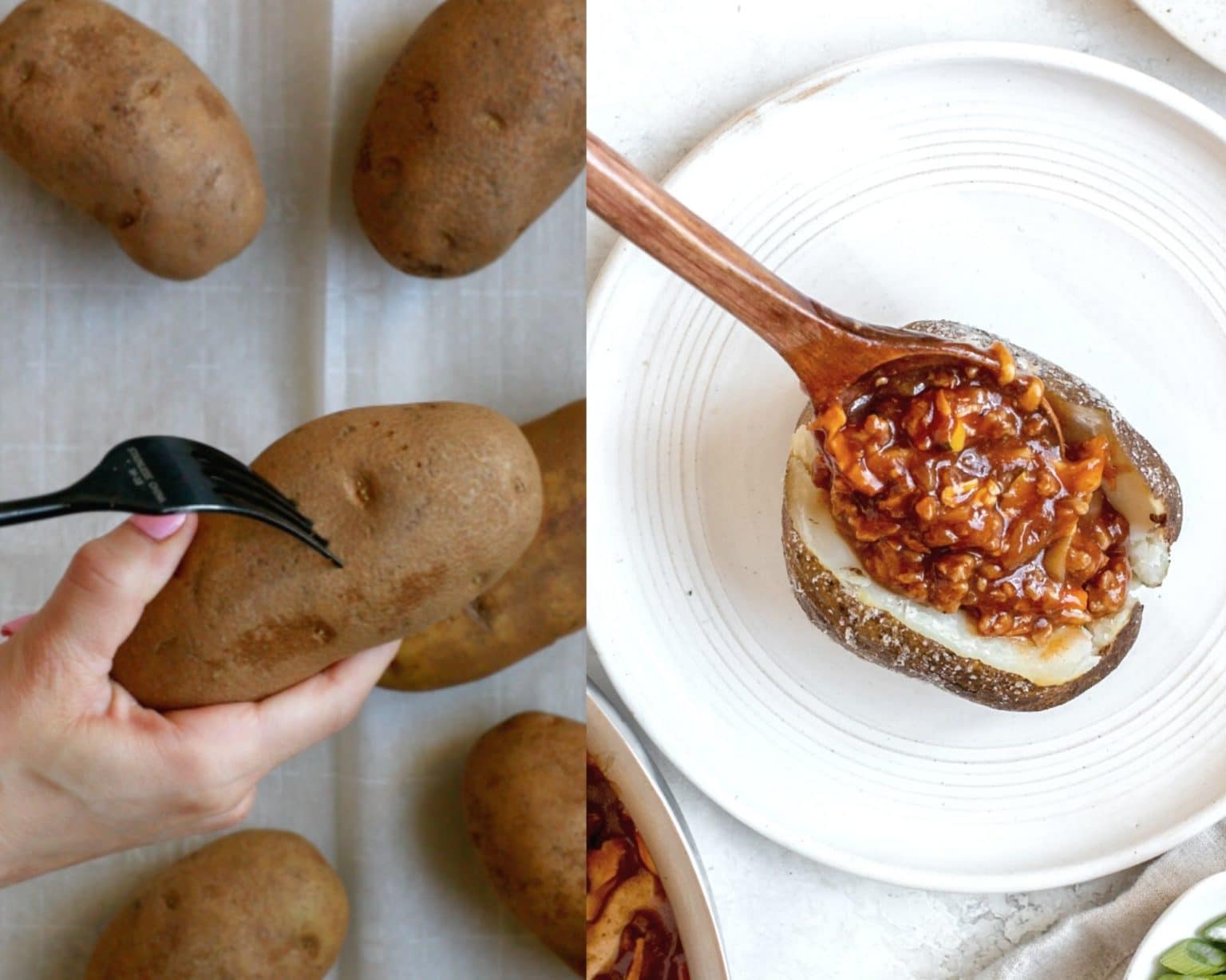 Sloppy Joe Baked Potato • Kroll's Korner