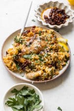 Creamy Tuscan Chicken and Rice • Kroll's Korner