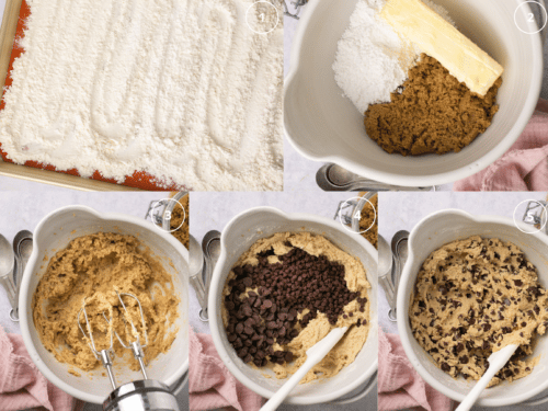 Edible Chocolate Chip Cookie Dough Recipe • Kroll's Korner