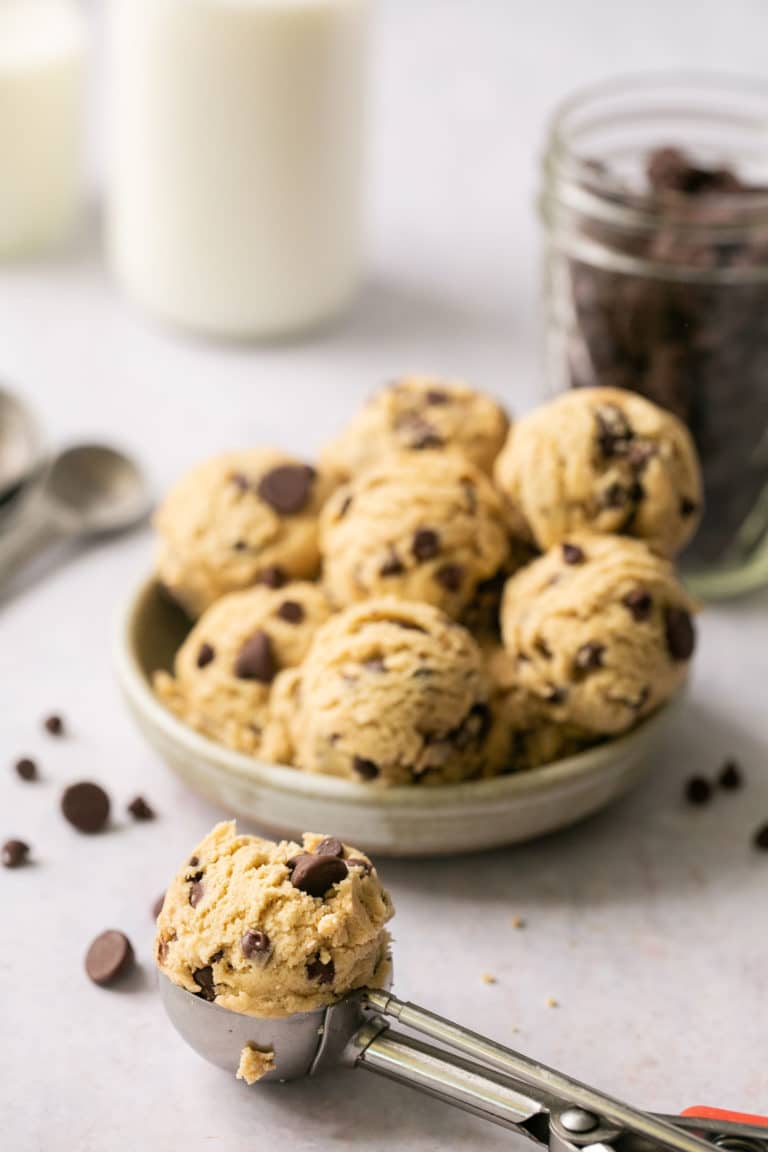 Edible Chocolate Chip Cookie Dough Recipe • Kroll's Korner