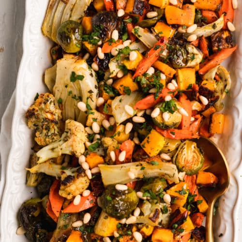 Roasted Vegetable Medley with Cider Glaze • Kroll's Korner