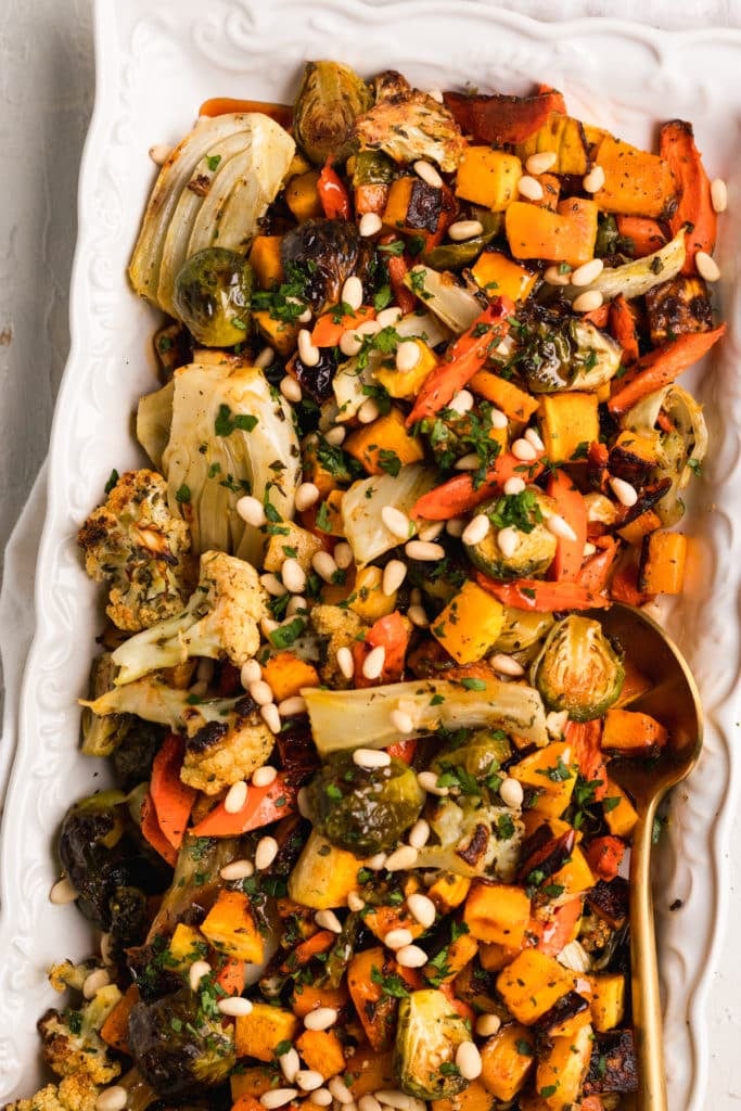Roasted Vegetable Medley with Cider Glaze • Kroll's Korner