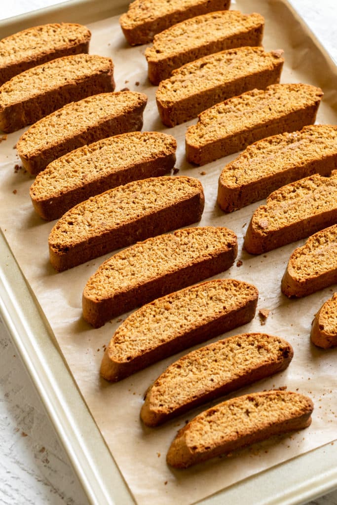 Gingerbread Biscotti • Kroll's Korner