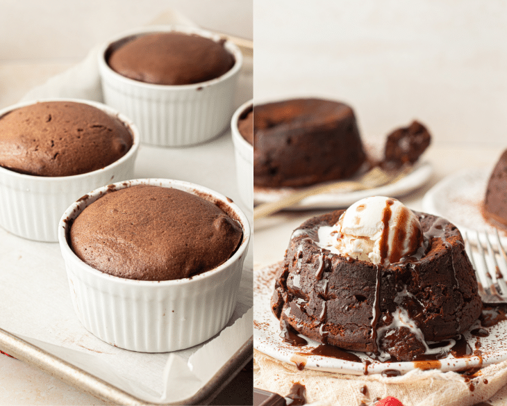 Chocolate Molten Cake • Kroll's Korner