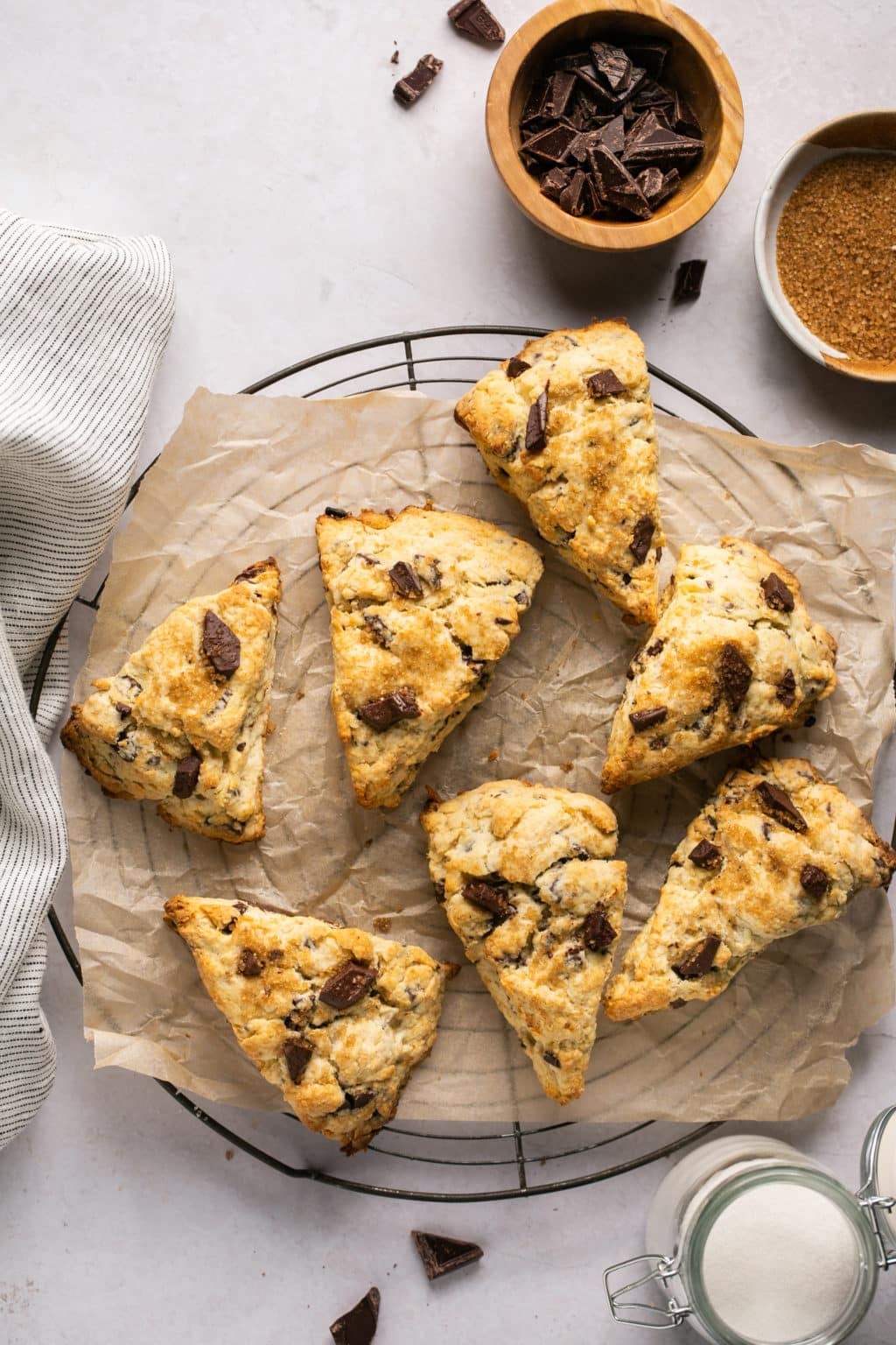 Chocolate Chip Scones • Kroll's Korner