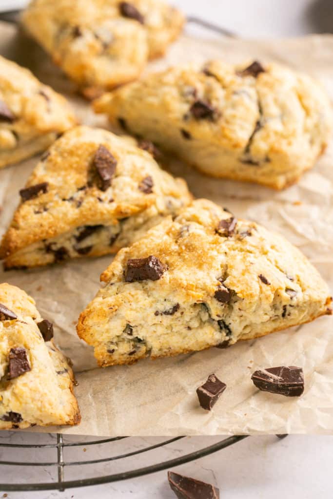 Chocolate Chip Scones • Kroll's Korner