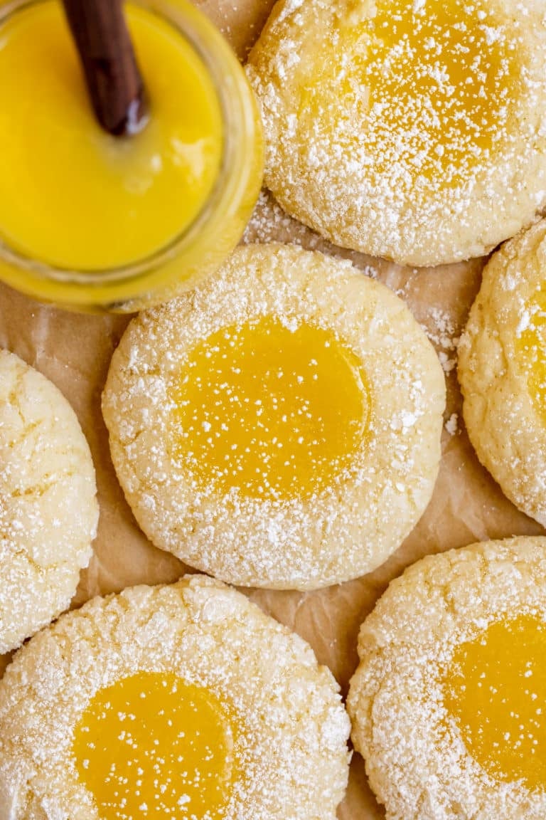 Lemon Curd Cookies • Kroll's Korner