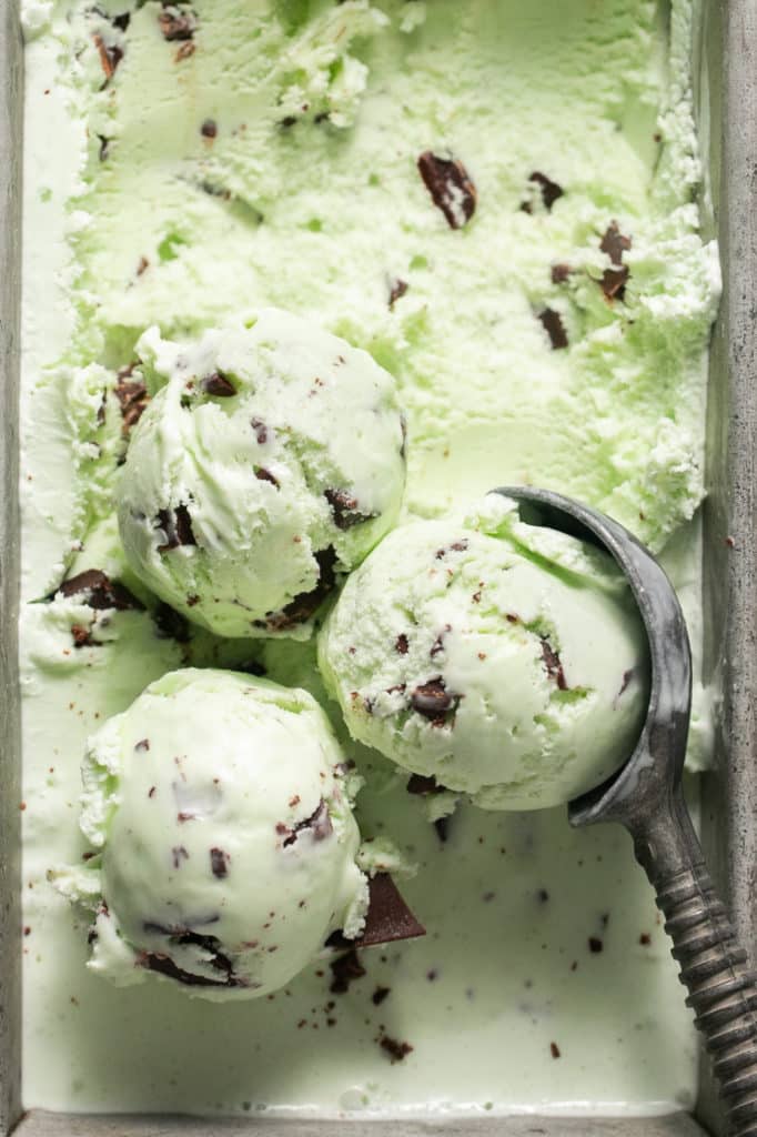 Chocolate Chip Mint Ice Cream • Kroll's Korner