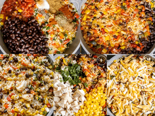 Southwest Chicken Rice Bowls • Kroll's Korner