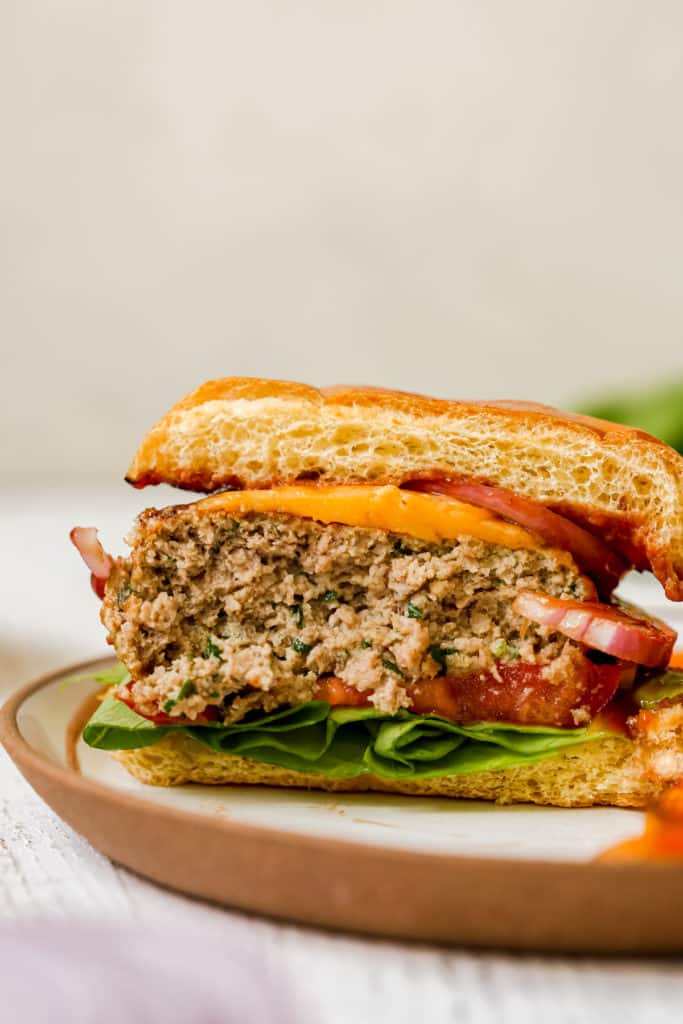 Ground Turkey Burgers with Pomegranate Ketchup • Kroll's Korner
