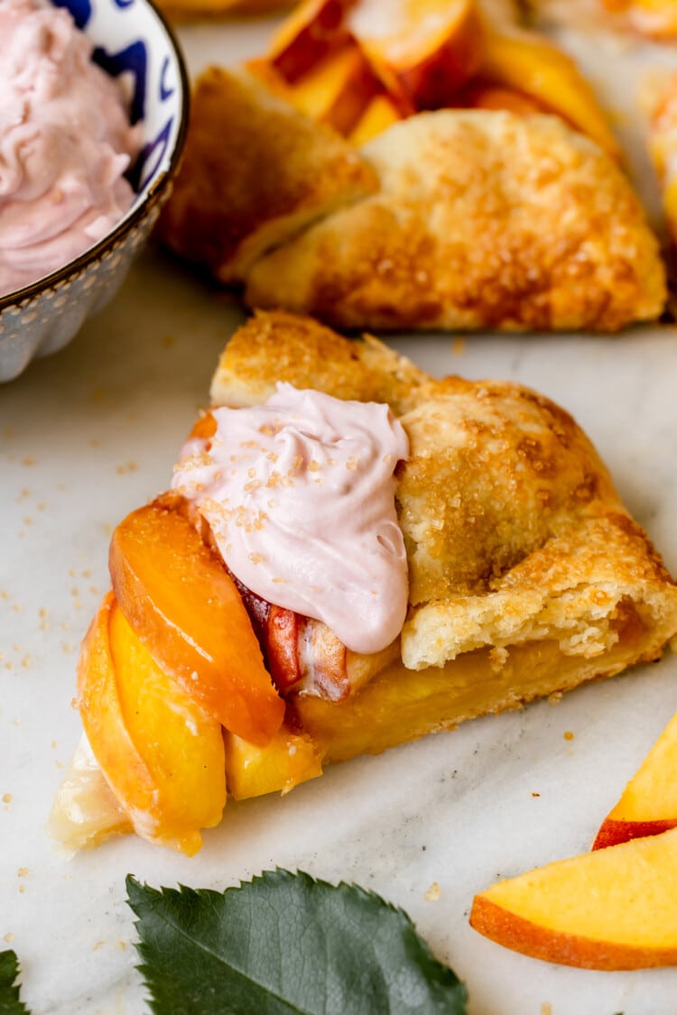 Peach Galette • Kroll's Korner