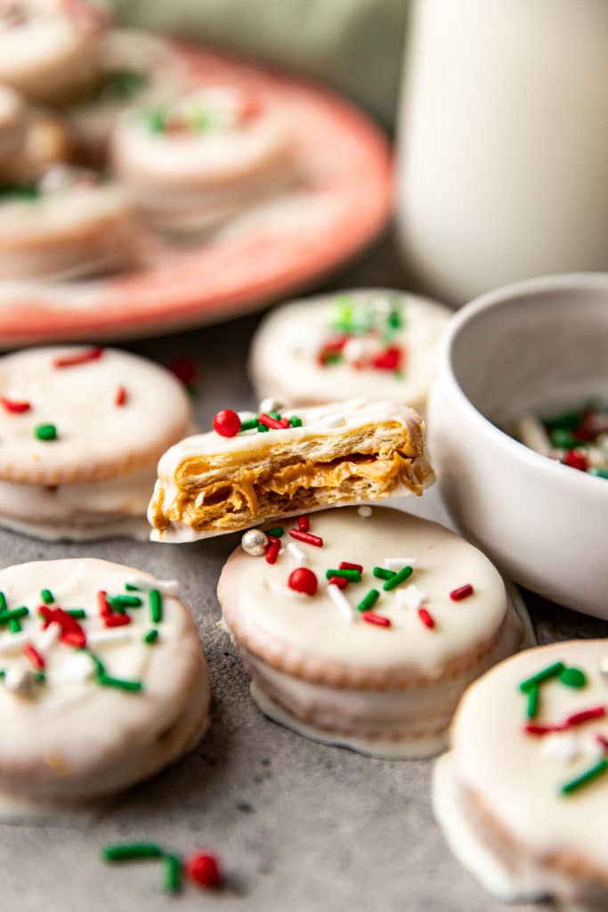 Ritz Cracker Christmas Cookies • Kroll's Korner