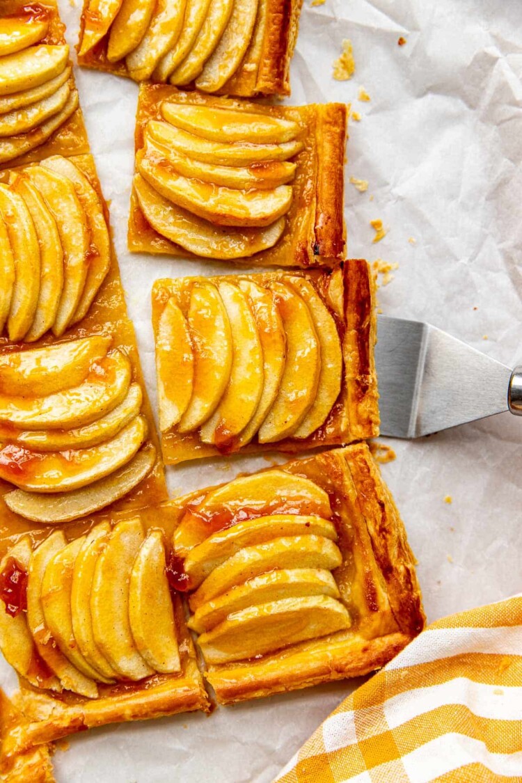 Puff Pastry Apple Tart • Kroll's Korner