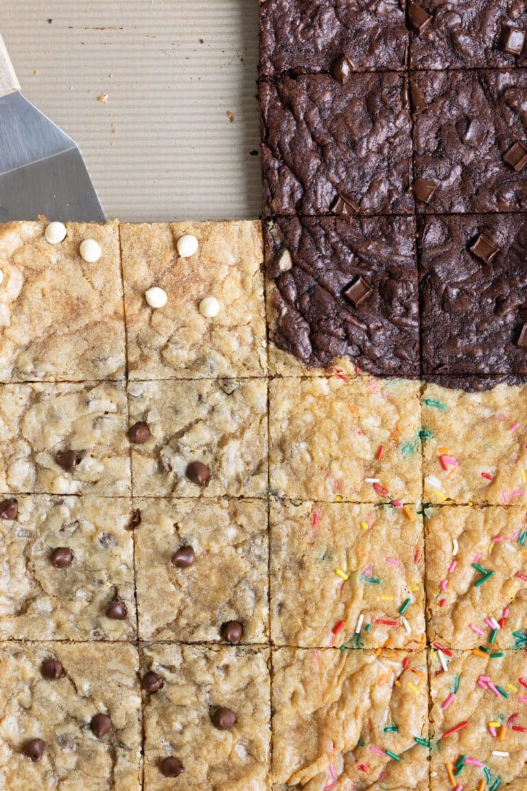 4-in-1 Sheet Pan Cookies (1 Dough, 4 Flavors!) • Kroll's Korner