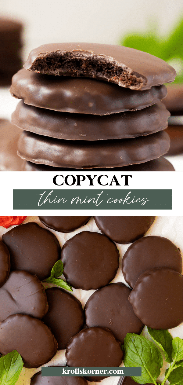 Homemade Thin Mints (Girl Scout Copycat!)