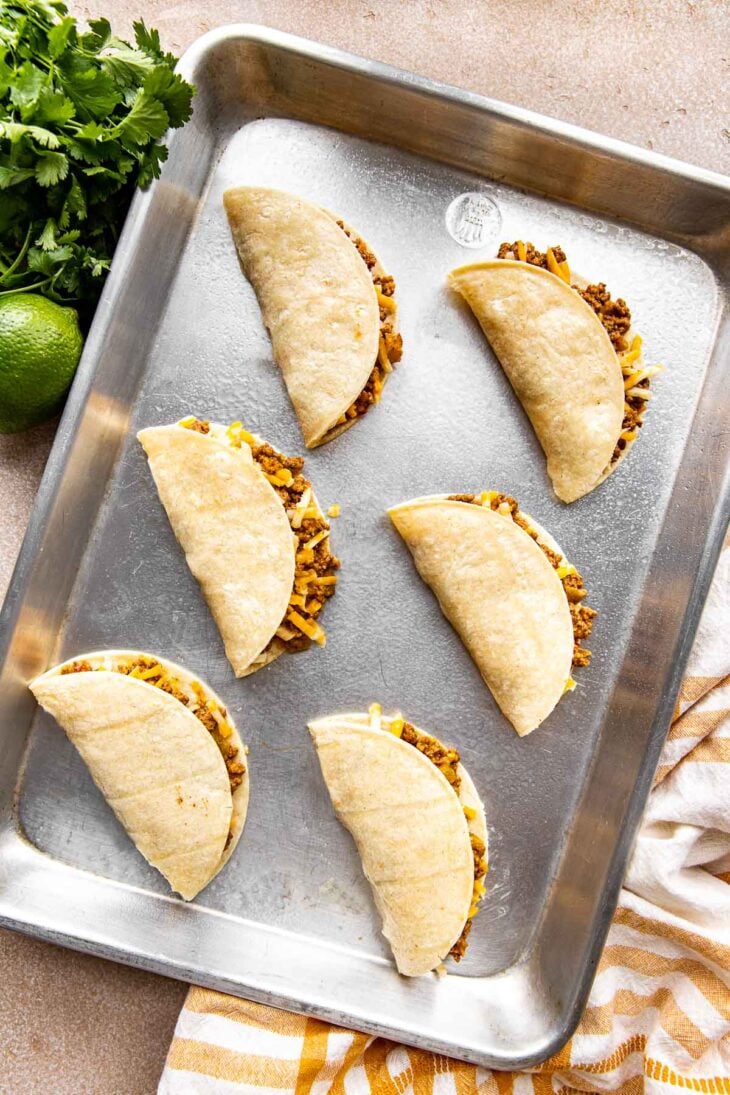 Crispy Beef Tacos (Baked Not Fried!) • Kroll's Korner