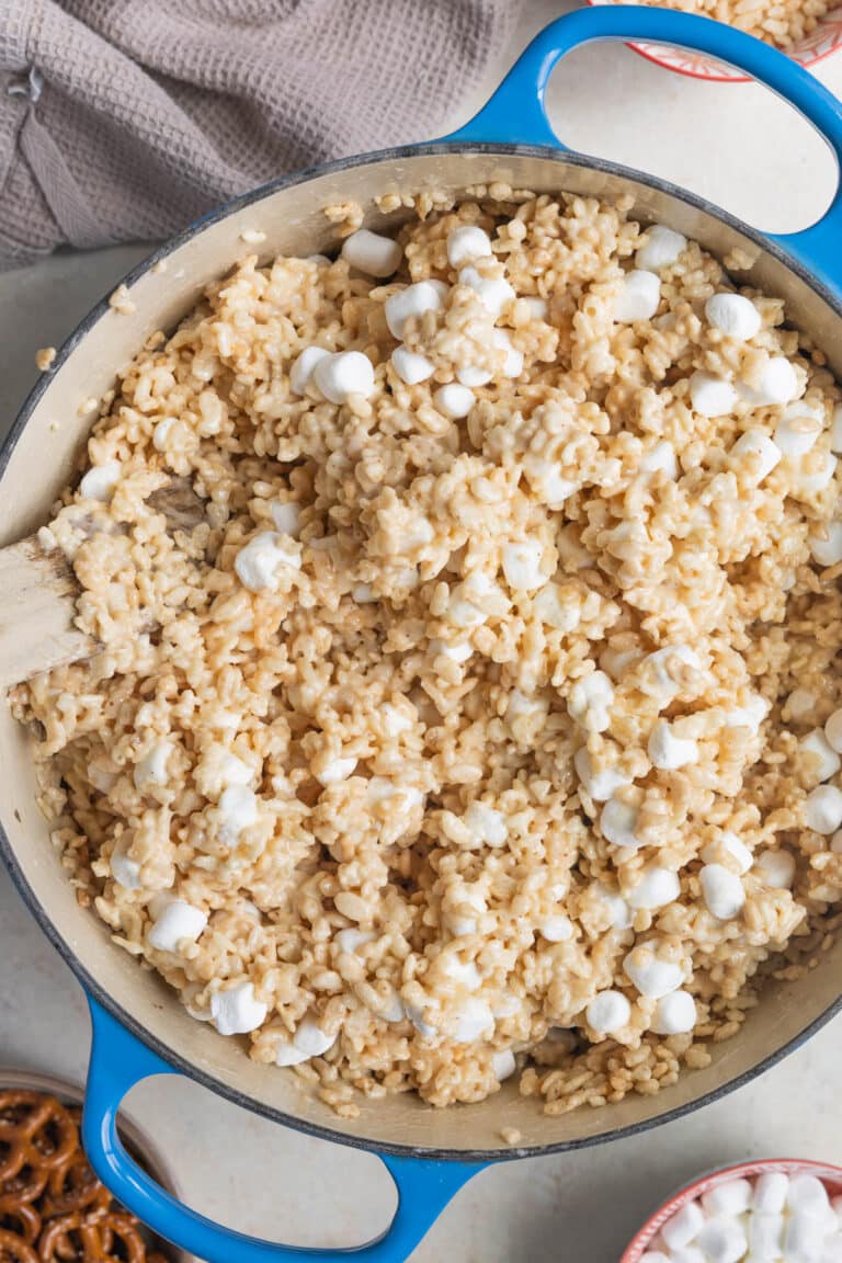Sheet Pan Rice Krispie Treats • Kroll's Korner