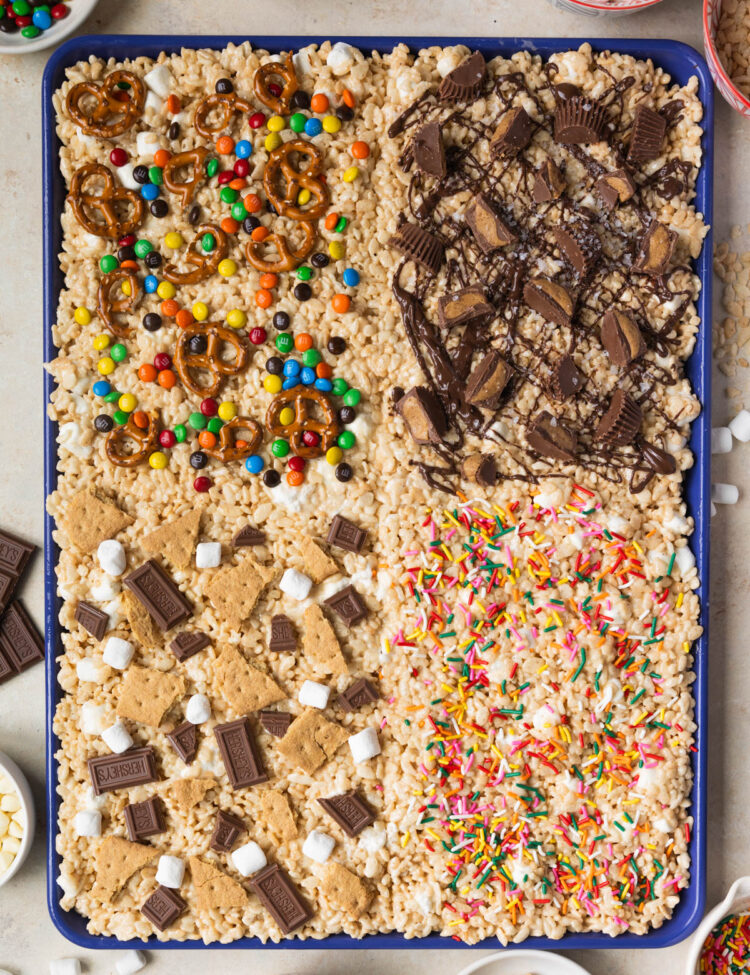 Fruity Pebble Rice Krispie Treats • Kroll's Korner