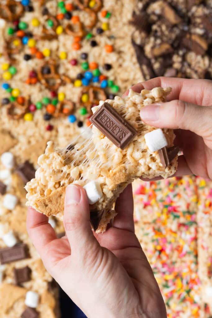 Sheet Pan Rice Krispie Treats • Kroll's Korner