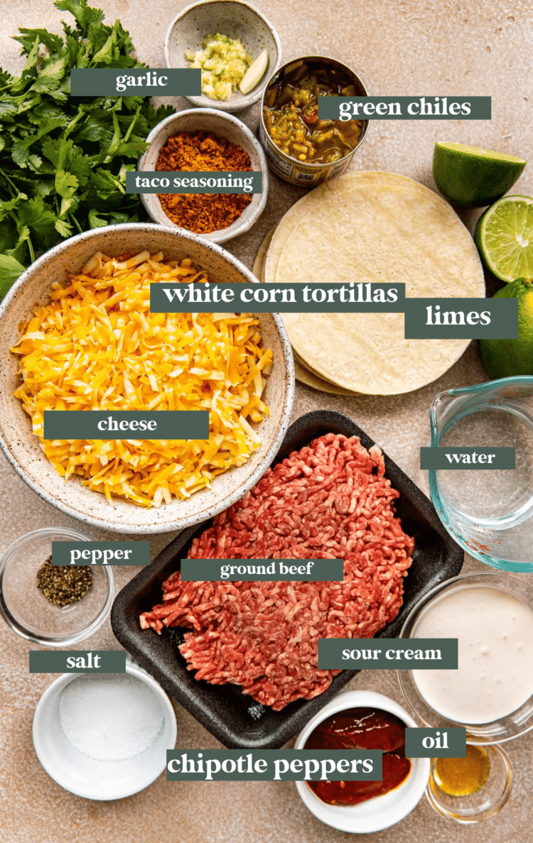 Crispy Beef Tacos (Baked Not Fried!) • Kroll's Korner