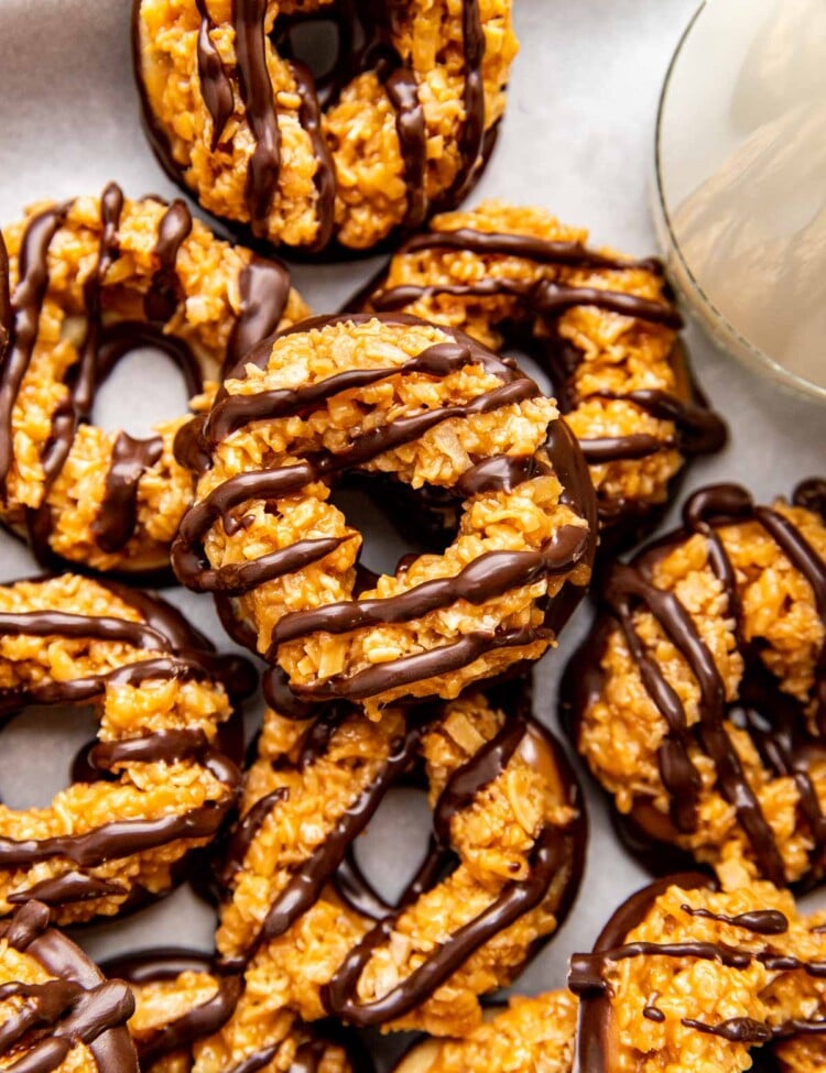 Copycat Tagalong Girl Scout Cookies