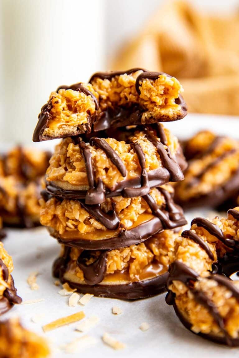 Samoas Cookies (Girl Scout Copycat) • Kroll's Korner