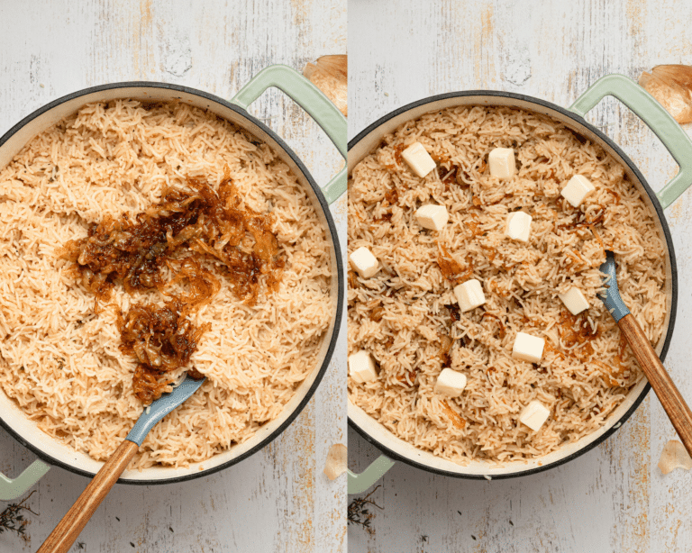 French Onion Rice Pilaf • Kroll's Korner