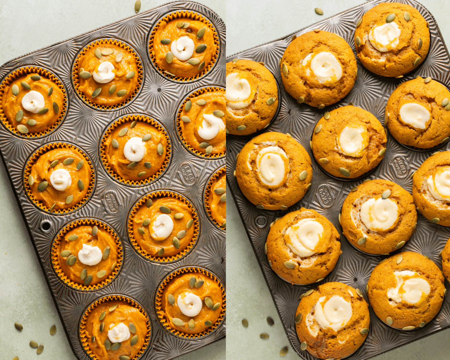 Pumpkin Cream Cheese Muffins (Starbucks Copycat)