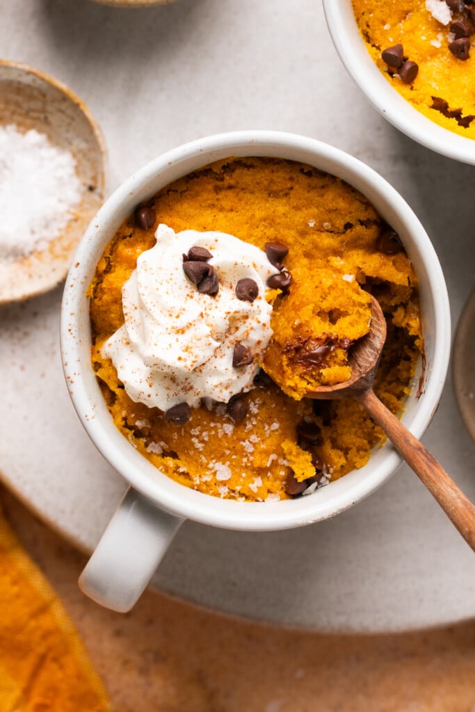 5-Minute Pumpkin Mug Cake • Kroll's Korner