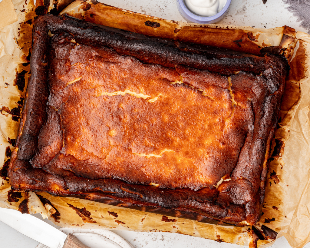 Basque Cheesecake Bars • Kroll's Korner