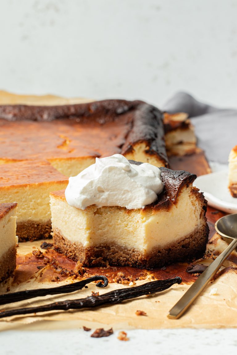 Basque Cheesecake Bars • Kroll's Korner