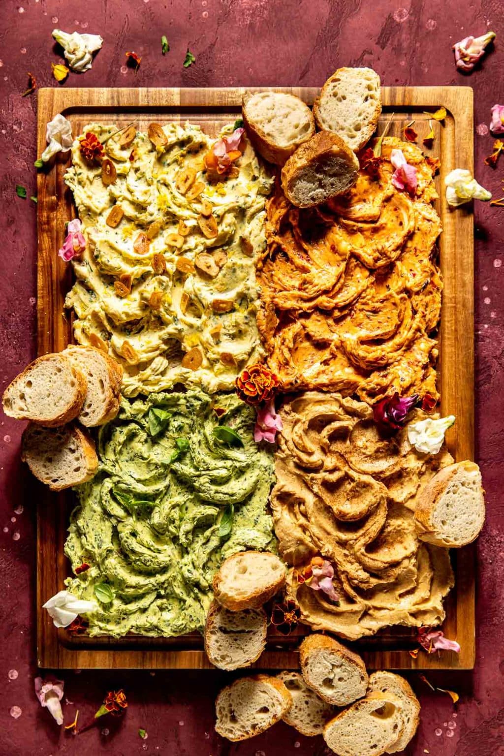 Ultimate Butter Board - 4 Flavors! • Kroll's Korner
